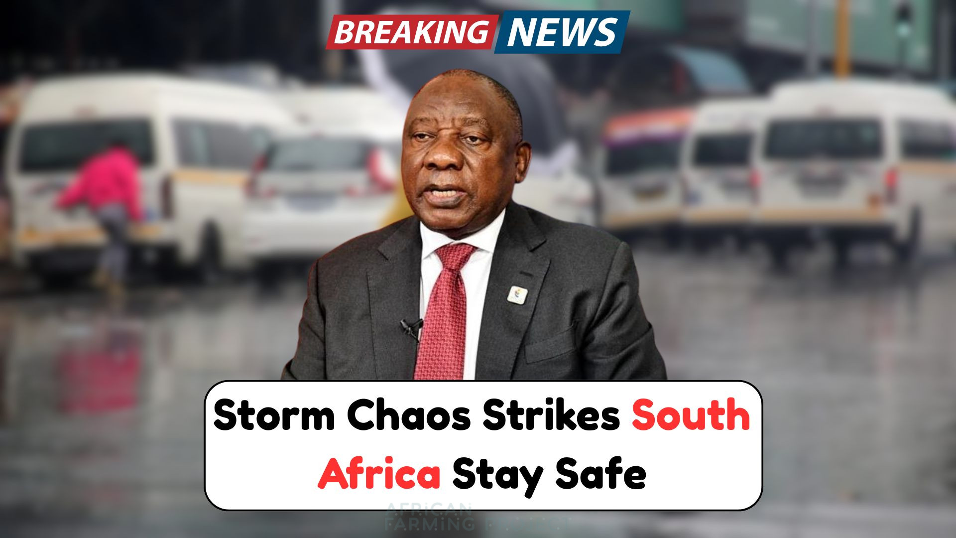 Severe Storms Hit South Africa – Red Alert Issued for Heavy Rain Across ...